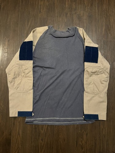 Tru-Spec Tan And Blue SWAT/Police/SOF Combat Shirt Sz. Large ...