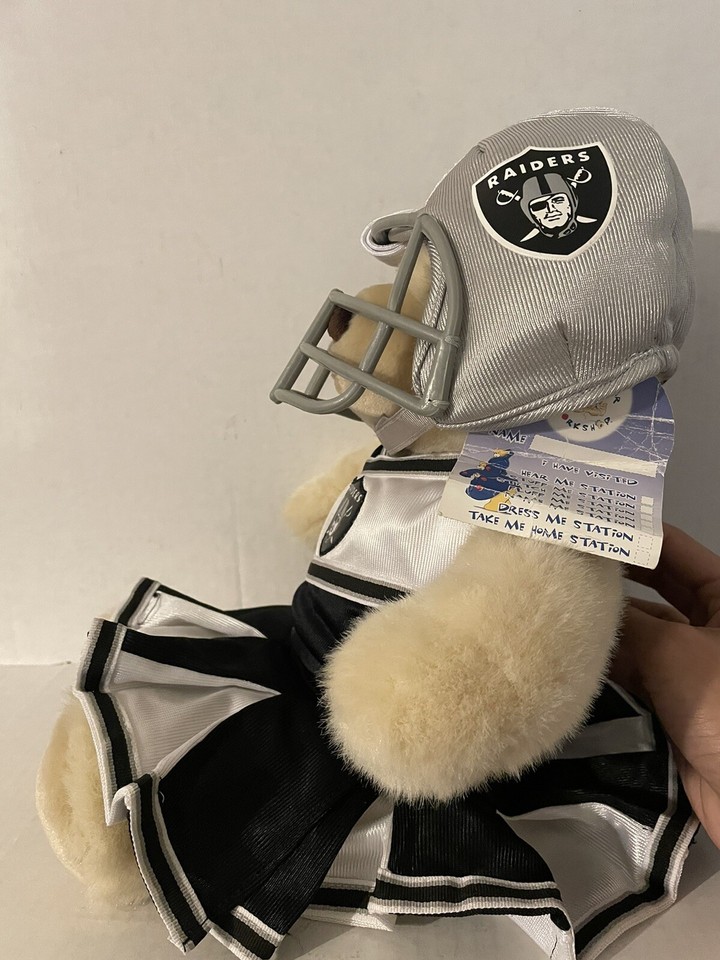 BUILD A BEAR RAIDERS FOOTBALL STUFFED PLUSH OFFICIAL NFL UNIFORM ...