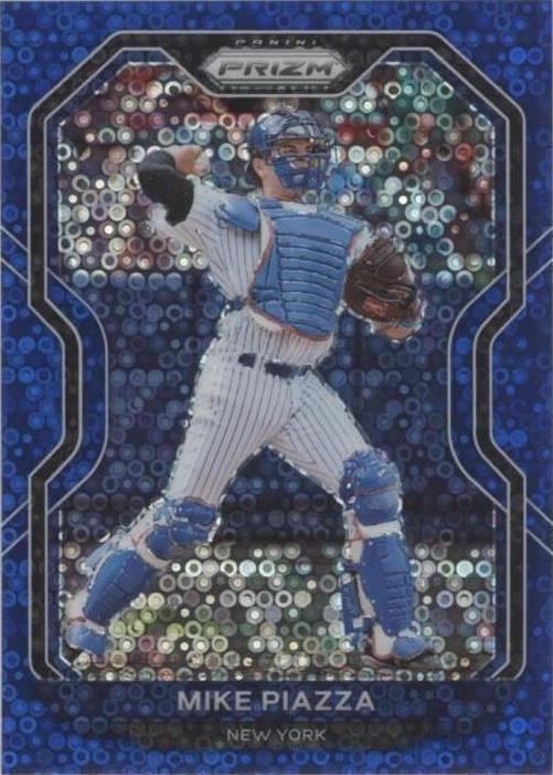 2021 Panini Prizm - Tier II Mike Piazza #160 Blue Donut Circle Prizm ...