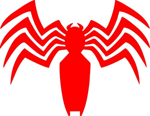 Venom Red Vinyl Decal Laptop Tablet helmet Car Truck Window Carnage ...