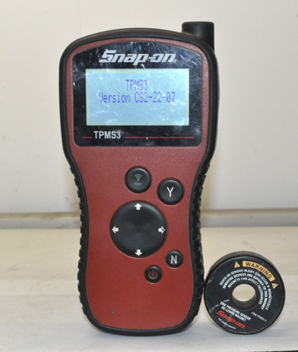 SNAP-ON TPMS3 TIRE PRESSURE SENSOR MONITOR POWER ON UNABLE TO TEST ...