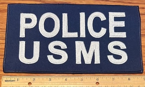 US Marshal Service police uniform SHOULDER patch | eBay