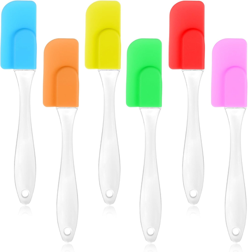 Silicone Mini Spatula, Small Heat-Resistant Rubber Spatulas Kitchen ...