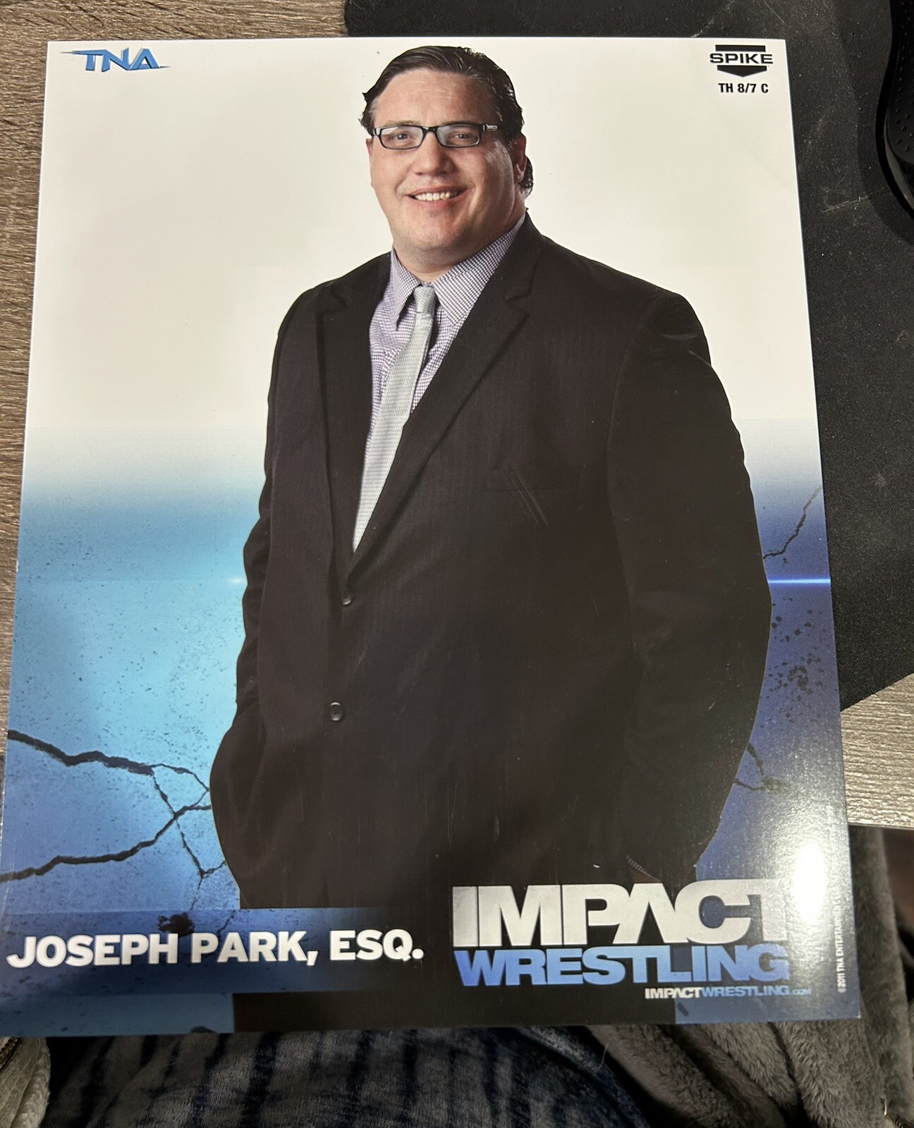 Joseph Park / Abyss 2011 TNA Wrestling 8X10 Promo Photo WWE ECW ROH WCW ...