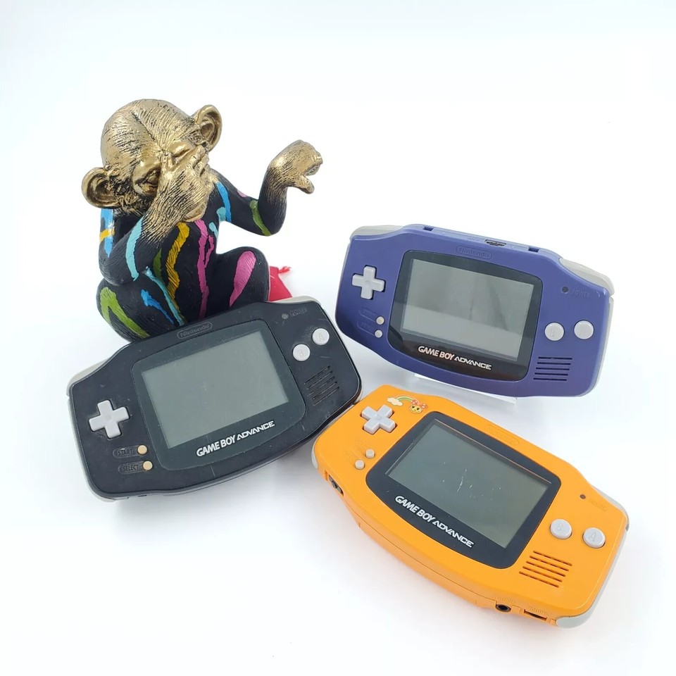 Gameboy Advance console Lot Select Junk for parts As Is console Random ...