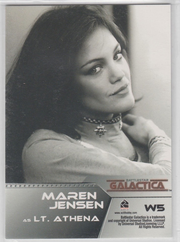 Battlestar Galactica Colonial Warriors Casting Call Chase Card W5 Lt ...