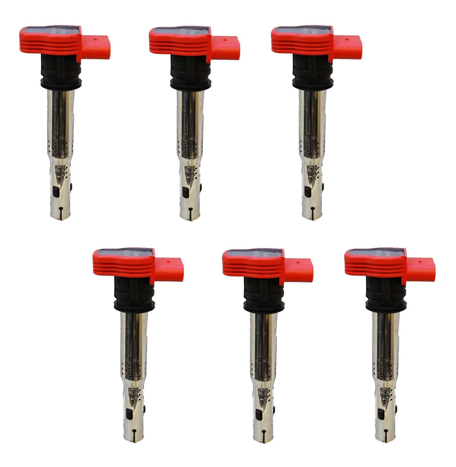 Set of 6 Denso Direct Ignition Coils for Audi A4 Quattro Porsche ...