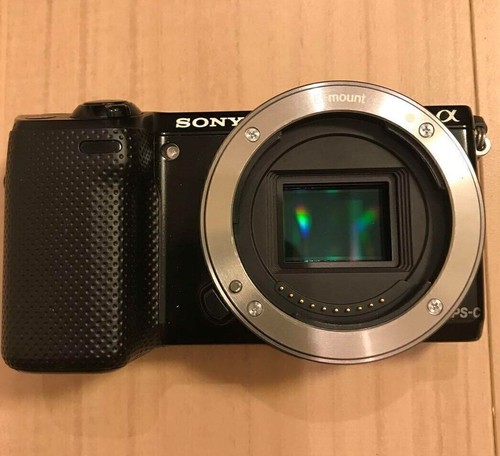 Sony Alpha NEX-5R 16.1MP Digital Camera Black APS-C Body Only Tested ...