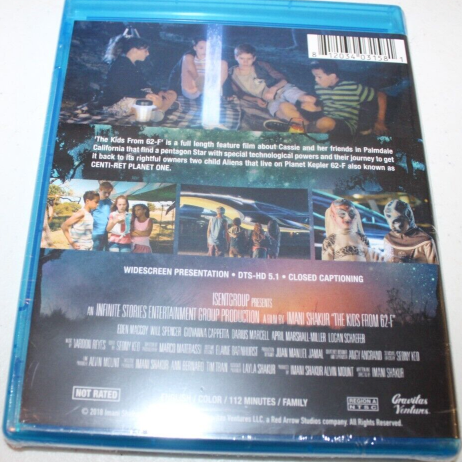 The Kids from 62-F (Brand New Blu-ray, 2018) Eden McCoy, Will Spencer ...