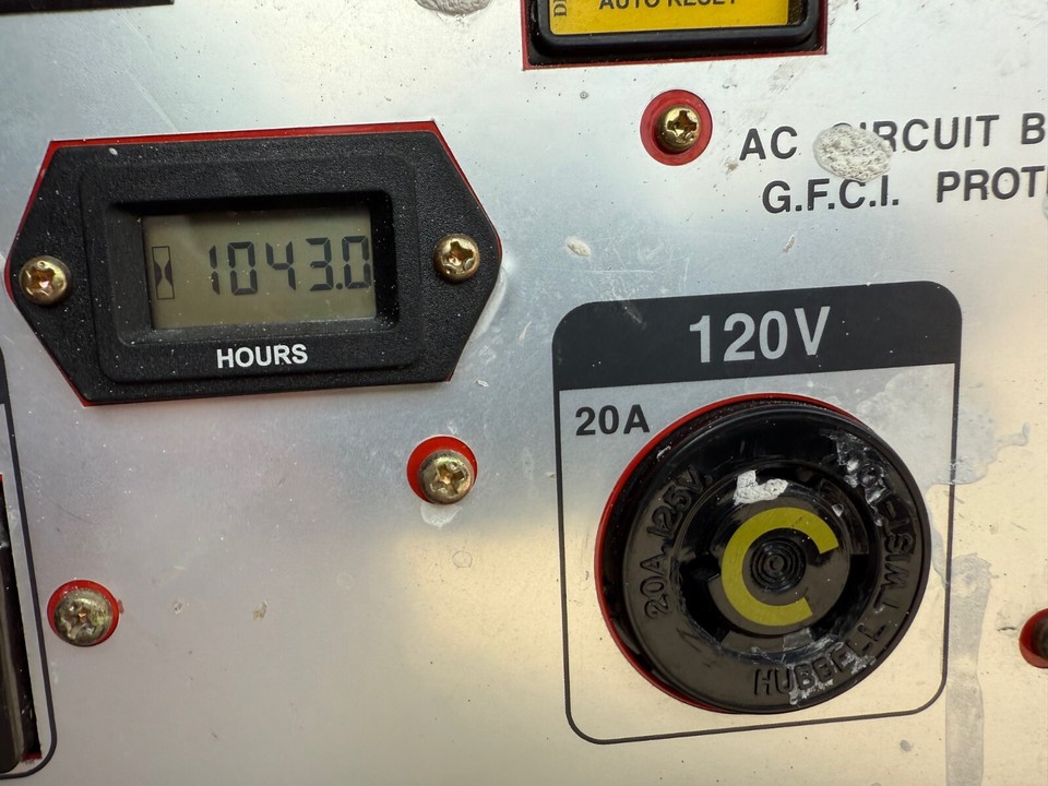 MULTIQUIP GA-3.6HR 3,600 WATT PORTABLE GENERATOR - HONDA ENGINE ONLY ...