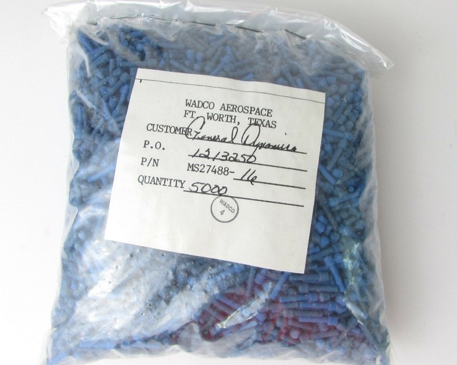 Lot of (5000) MS27488-16 Connector Sealing Plug 16AWG Blue =NOS= | eBay