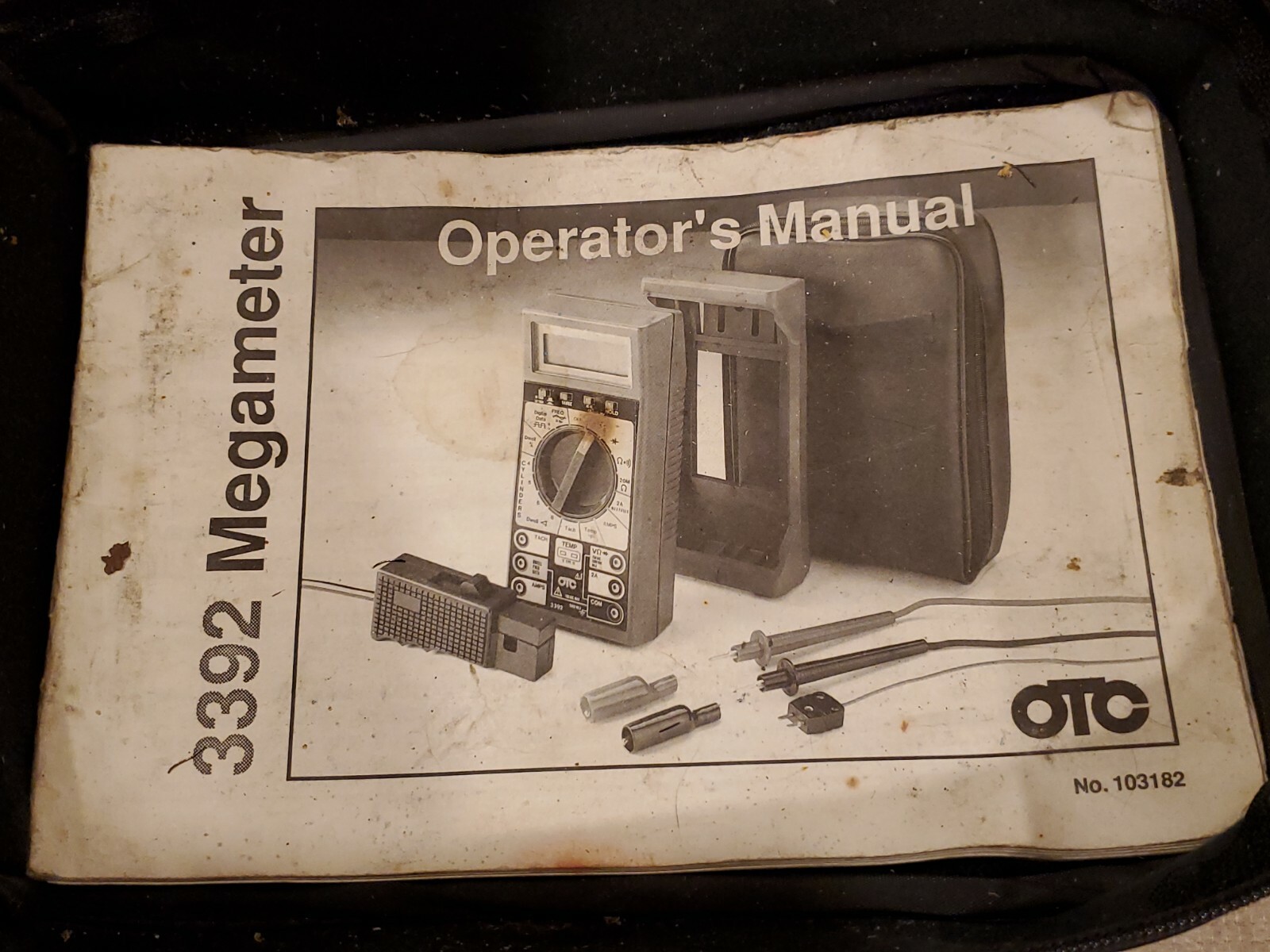 Owatonna Tool Company OTC Digital Multimeter 3392 Megameter for sale ...