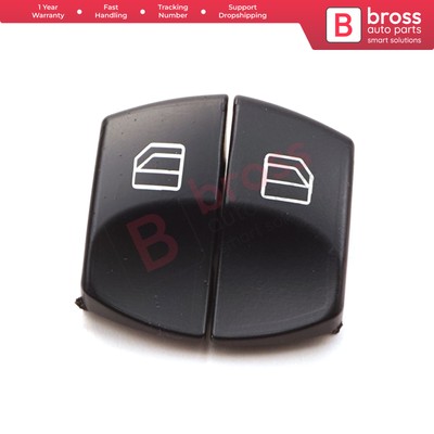 2 PCS Window Switch A 906 545 1213 Button Cover Front Driver Door for ...