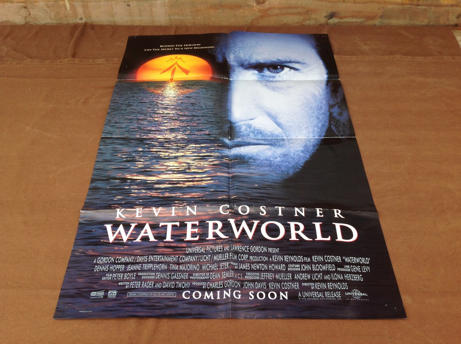 1995 Waterworld Original Movie House Full Sheet Poster | eBay