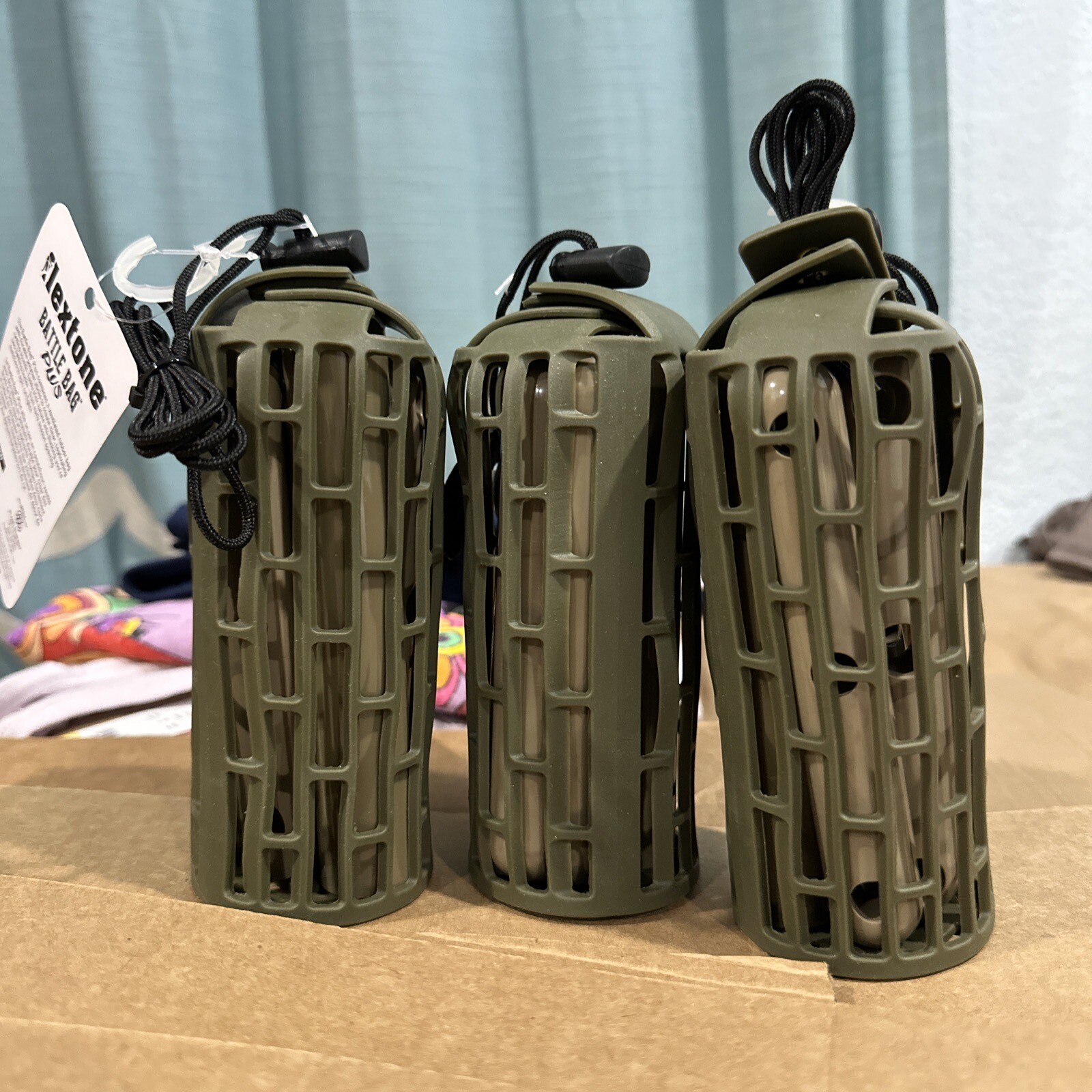 Lot of (3) Flextone FLXDR062 Battle Bag Plus Deer Call - Brown | eBay