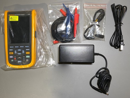 Fluke 123B Industrial ScopeMeter Oscilloscope 20MHz like rigol siglent ...