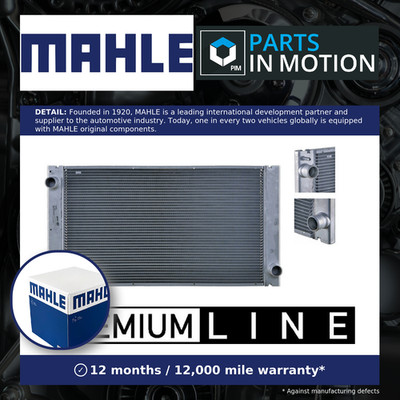 Radiator fits MINI CLUBMAN ONE R55 1.6 1.6D 10 to 14 Mahle 17112751275 ...