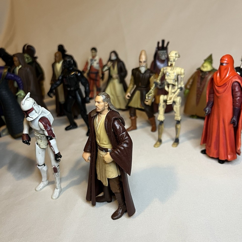 Star Wars Vintage Toys Lot of 31 Figures 3-4 Inch Tall Action Figures ...