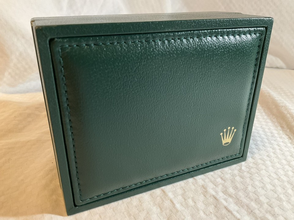 ROLEX vintage green watch box 12.00.71 | eBay