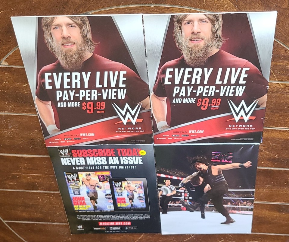 Lot of 3 WWE (2014) Magazines + 1 WWE Collector's (2017) the Power ...