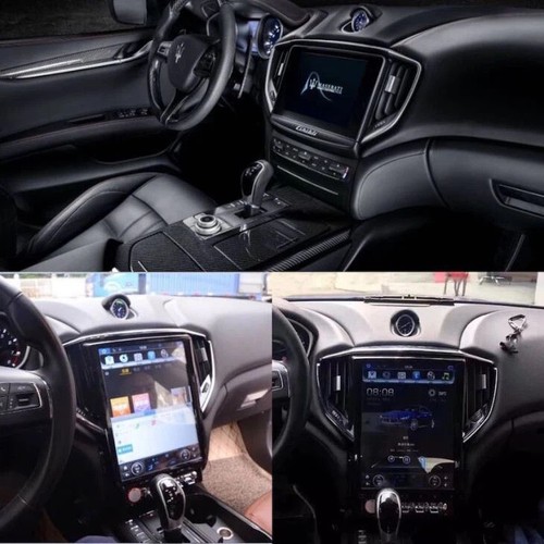 Android Smart Radio Vertical Big Screen Gps Stereo For Maserati Ghibli ...