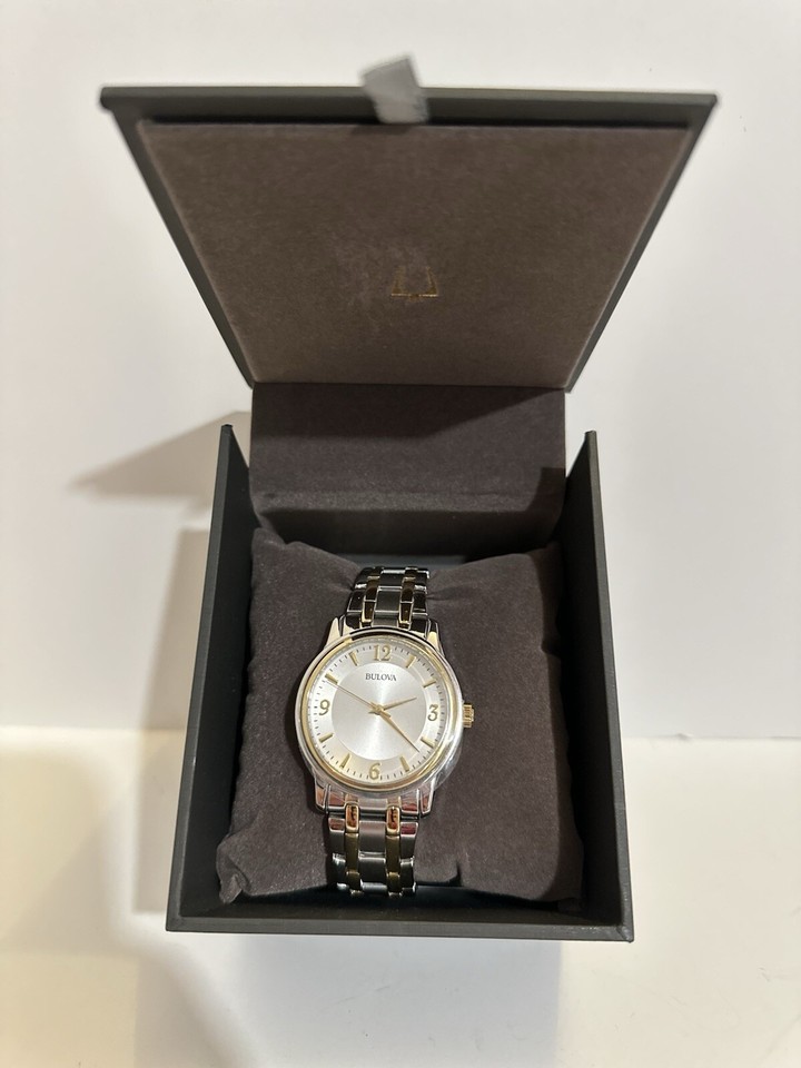 Bulova Stainless Steel Gents Watch 98A150 New In Box | eBay