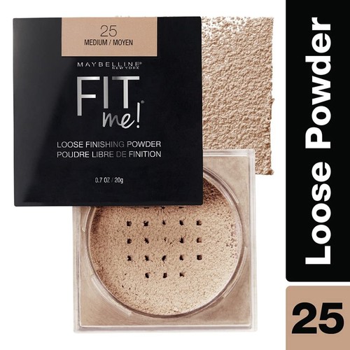Maybelline Fit Me Loose Finishing Powder | Controls Shine | 25 Medium ...