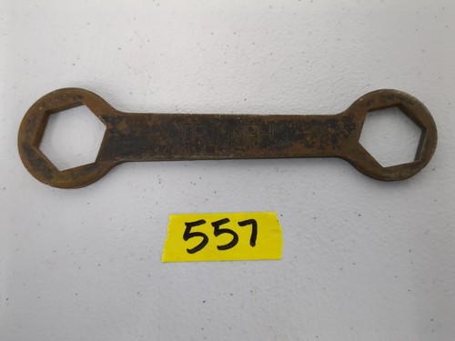 Triumph Closed Combo Wrench 1" and 15/16" Vintage Motorcycle Tools | eBay