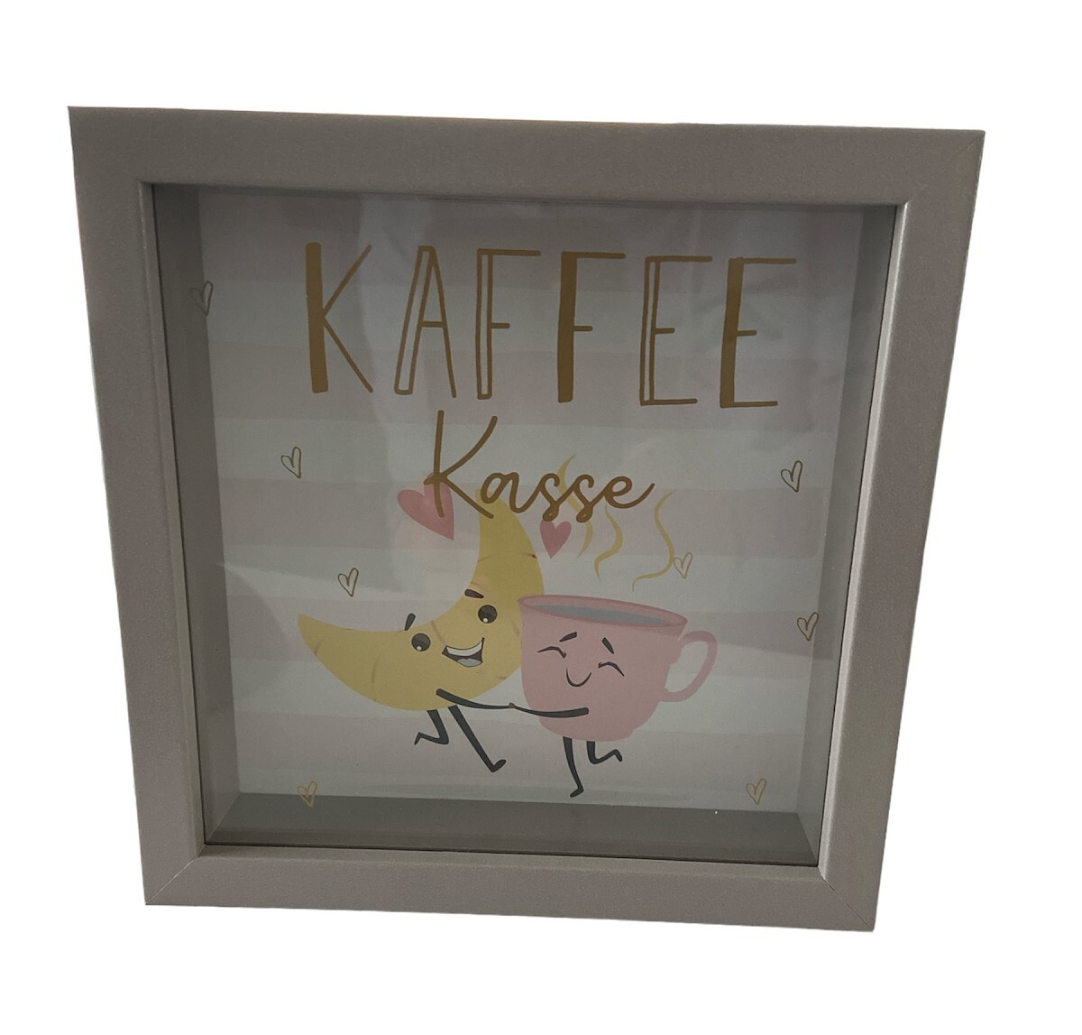 Eigenart Spardose mit Glasfront Sprüche Auswahl Spar Box Geldbox z.B ...