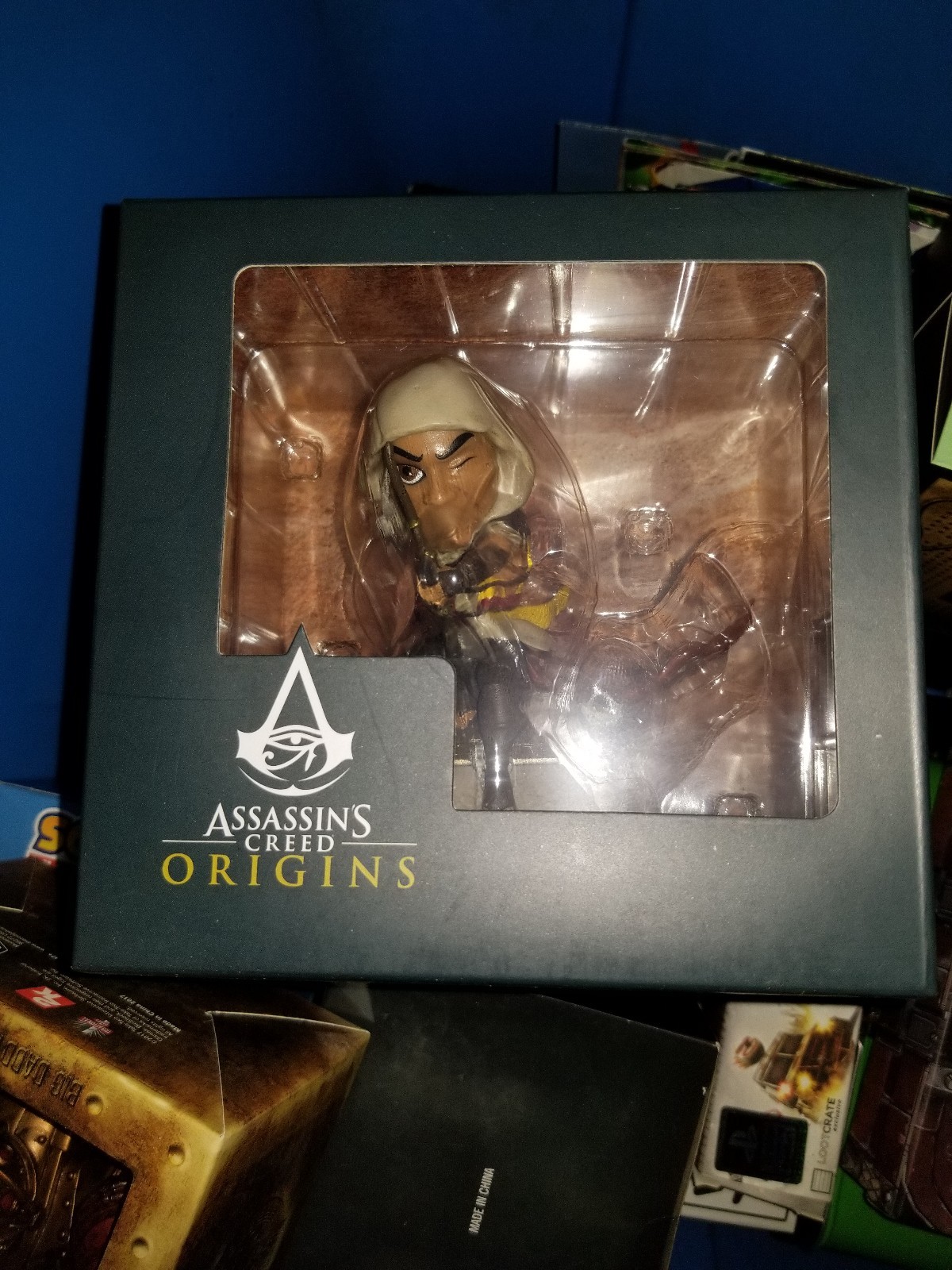 Assasin's Creed Origins Loot Crate Screenshots Bayek Action Figure New ...