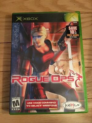ROGUE OPS - XBOX - NO MANUAL - FREE S/H - (SGC) | eBay