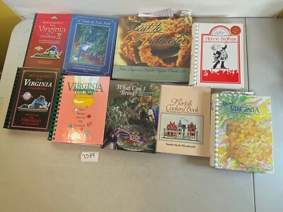 Virginia Cook Books Lot Norfolk New Kent Tidewater 3D69 | eBay