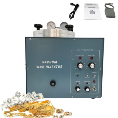 110V Vacuum Wax Injector Jewelry Casting Waxing Machine for Jeweler ...