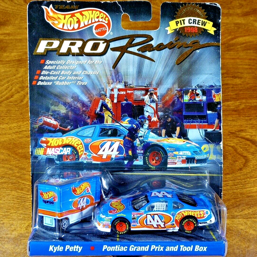 Hot Wheels Pro Racing 1998 Collector Edition Pit Crew 44 Tool Box Blue ...