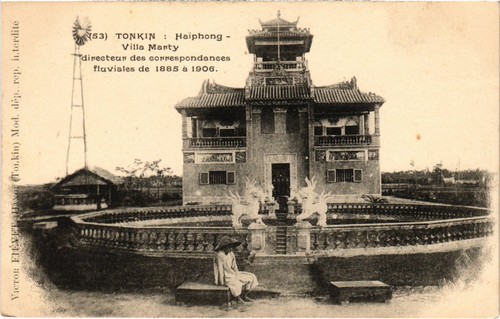 CPA AK Tonkin Villa Marty Vietnam Indochina (1346059) | eBay