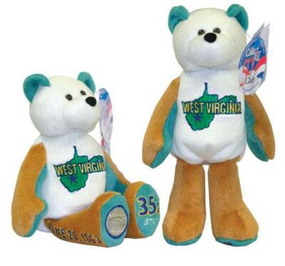 Limited Treasures State Quarter Bear - # 35 West Virginia | eBay