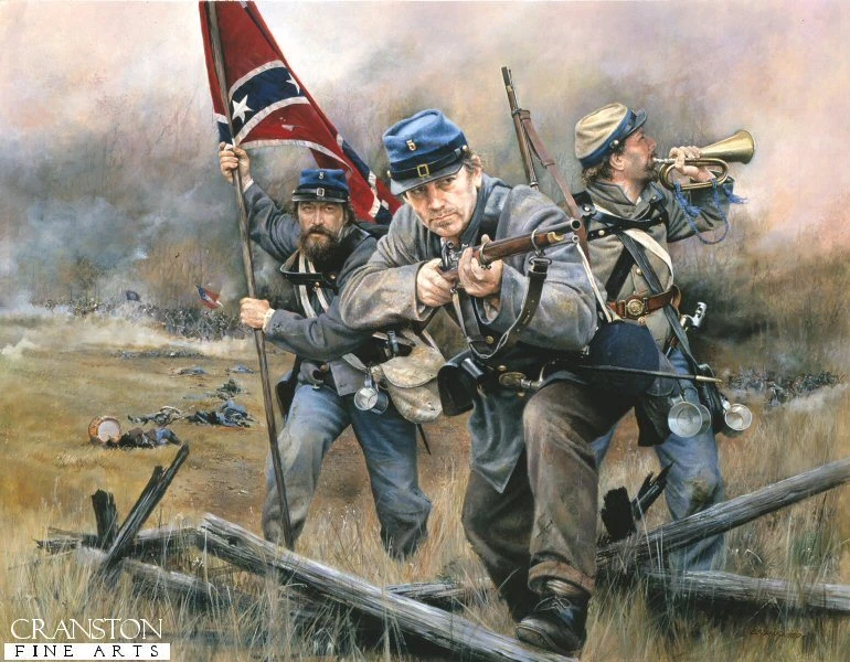 Confederate Civil War Paintings