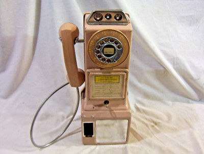 1948 - 1955 Chicago-made Automatic Electric 3-slot payphone original ...