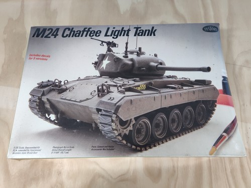 Testors Italeri 1/35 Scale M24 Chaffee Light Tank Model Kit #810 | eBay