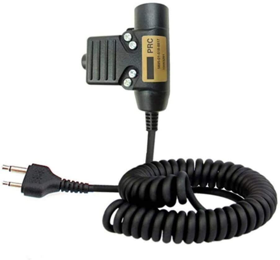 Amplified U94 PTT connect Peltor Comtac or MSA Sordin to ICOM 2-Pin ...