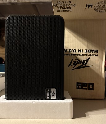 Vintage Peavy Electronics Model Impulse II Black 11" Stage Monitor ...