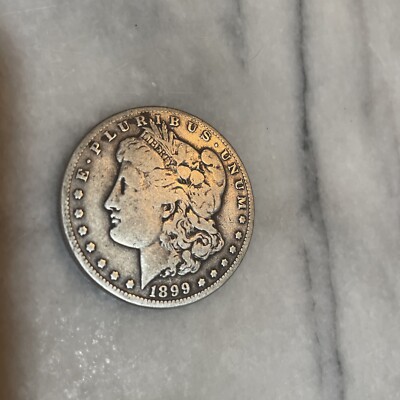 1899 O UNITED STATES of America EAGLE Old SILVER Morgan US Dollar Coin ...