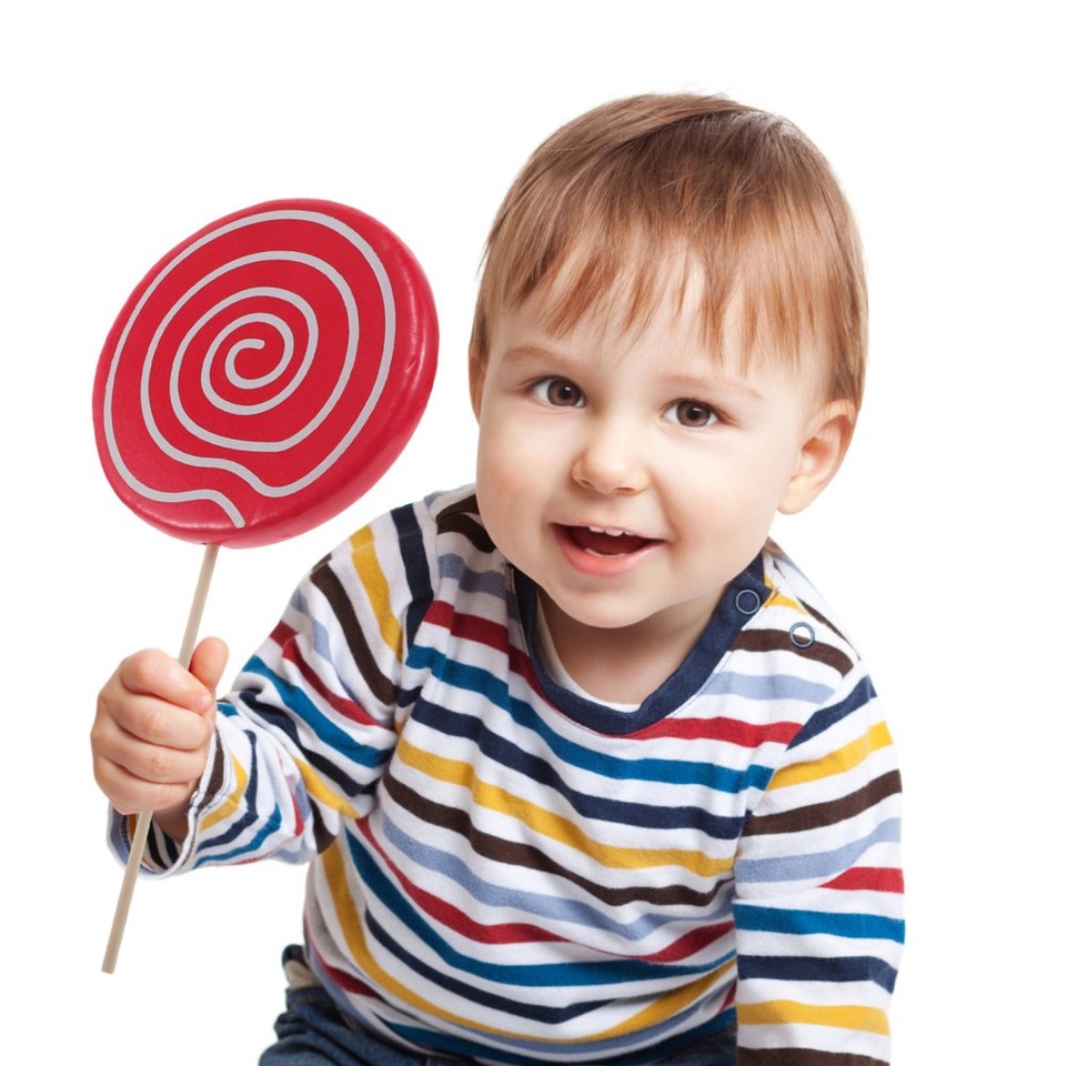 3pcs Giant Candy Lollipop Simulation Props - Foam Swirl Lollipop Photo ...