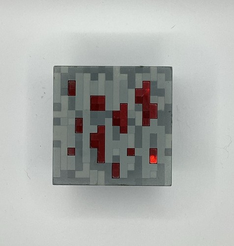 MINECRAFT REDSTONE ORE Touch Cube Light Up - Tested 2012 ThinkGeek | eBay