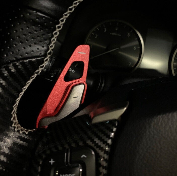 For Lexus IS300 350 2014-24 Red Alloy Steering Wheel Shifter Paddle ...