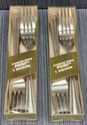 Lot of 2 x Walco Stainless WLVP5505D Poise 18/0 Dinner Forks (2 Packs ...