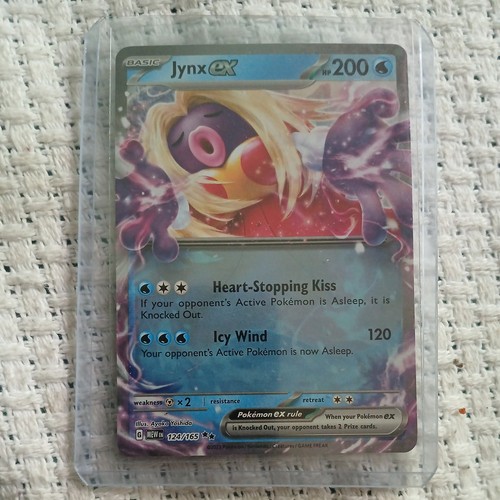 Pokémon TCG Jynx EX Scarlet & Violet-151 124/165 Holo Double Rare ...
