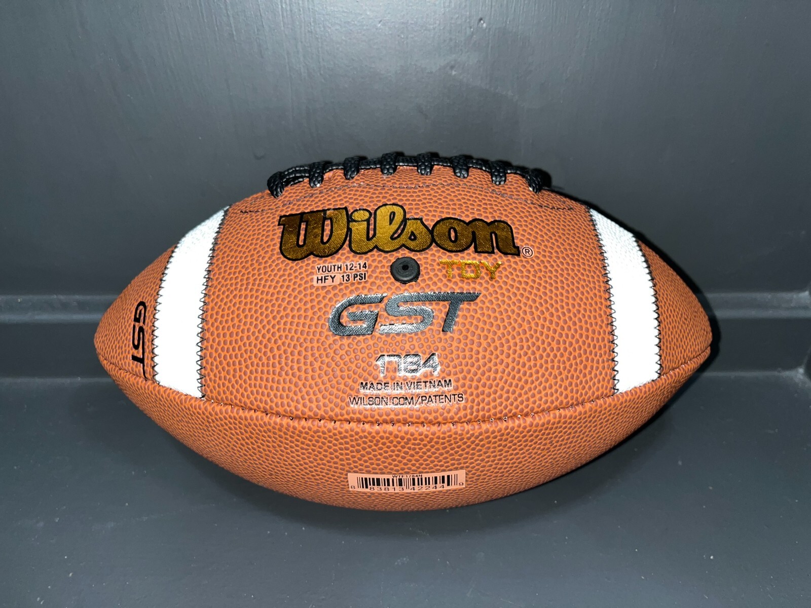 Wilson GST 1003 NCAA Leather Football 26388745180| eBay