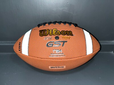 Wilson GST 1003 NCAA Leather Football 26388745180| eBay