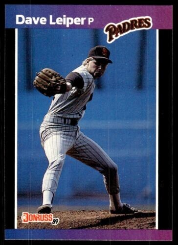 1989 Donruss Dave Leiper San Diego Padres #465 | eBay